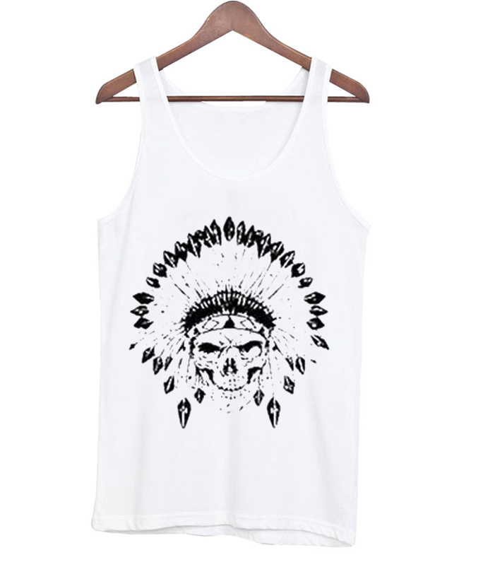 indian skull tanktop