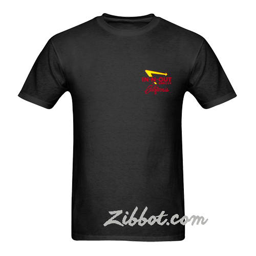 in n out burger california t-shirt in n out burger california t-shirt