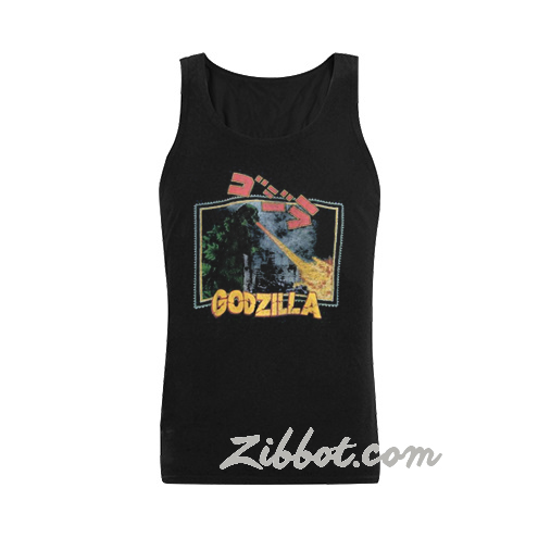 godzilla tank top