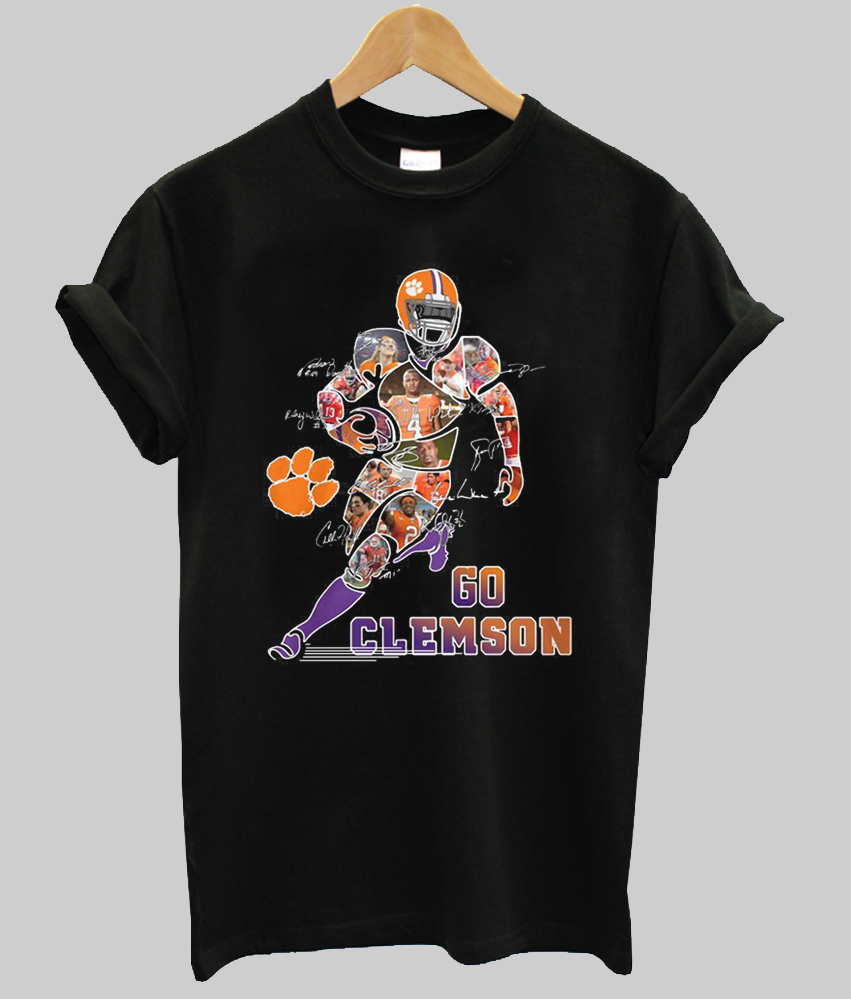 Go Clemson Signatures Shirt